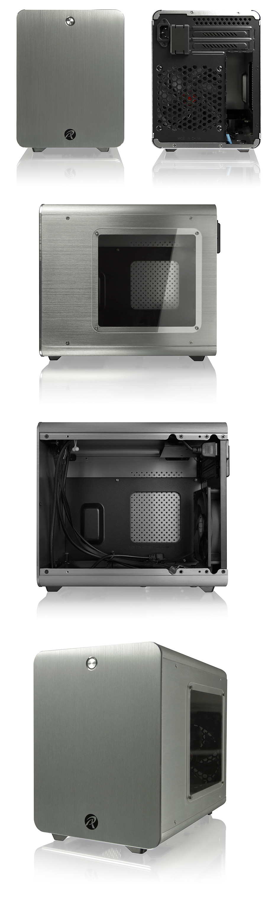 Buy Raijintek Metis Mini ITX Case Silver [0R200008] | PC Case Gear ...