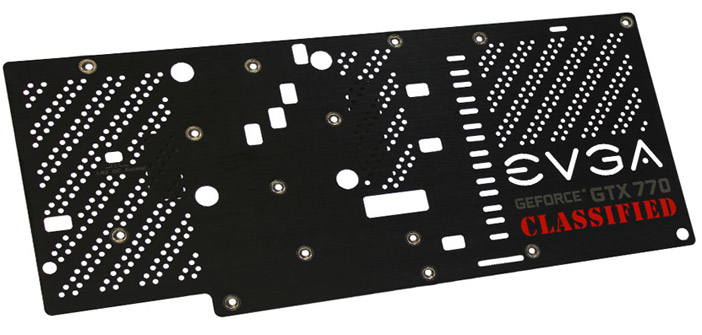 Buy EVGA GTX 770 Classified ACX Backplate [EVGA-100-BP-3778-B9] | PC ...