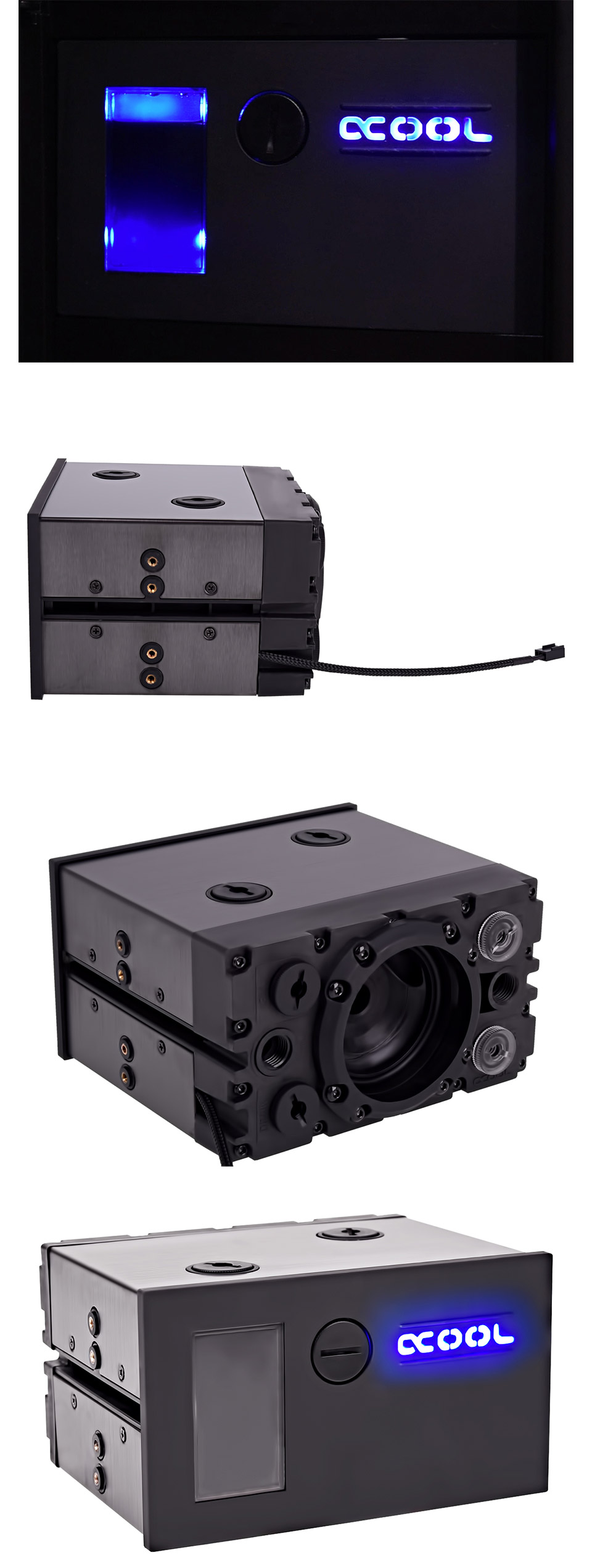 Buy Alphacool Eisfach Single Laing D5 Dual Bay Station [1012091] | PC ...