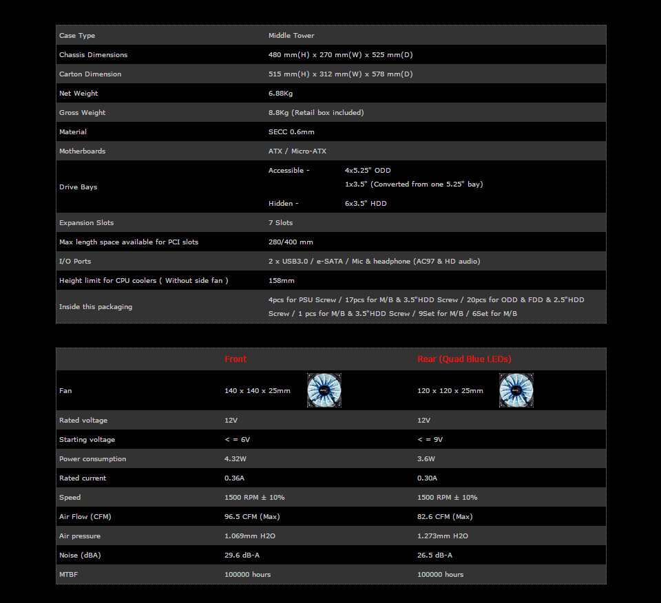 Buy Aerocool Syclone II Black Case USB 3.0 [AER-SYCLONE-II-BK] | PC ...