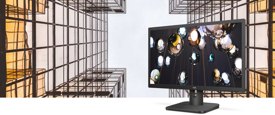 Buy AOC 22E1H 22in FHD Ergonomic Monitor [22E1H] | PC Case Gear Australia