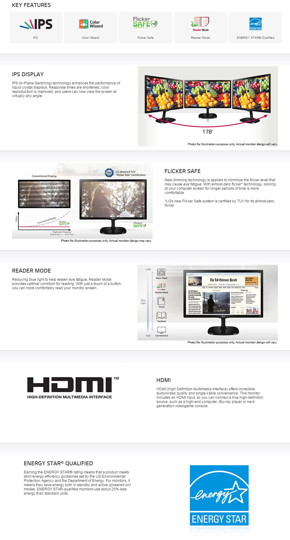 Buy LG 23MP47HQ-P 23in IPS LED Monitor [23MP47HQ-P] | PC Case Gear ...
