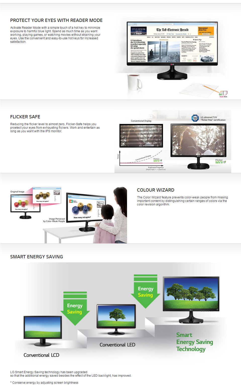 Buy LG 24M47VQ-P 24in Widescreen LED Monitor [24M47VQ-P] | PC Case Gear ...