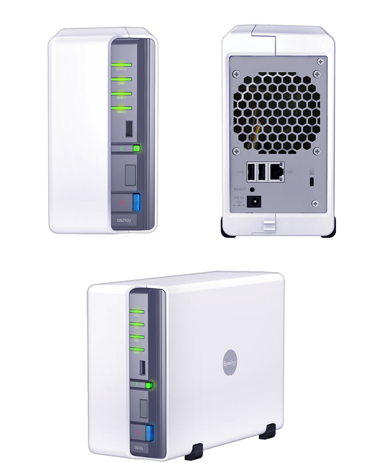 Buy Synology DS210j Budget-friendly 2-Bay NAS [29DS210J] | PC Case Gear ...