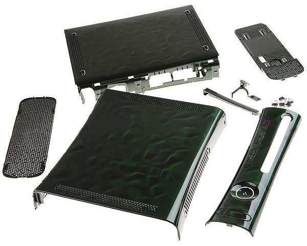 Buy Green Metallic XBOX 360 Replacement Housing [37811] | PC Case Gear ...