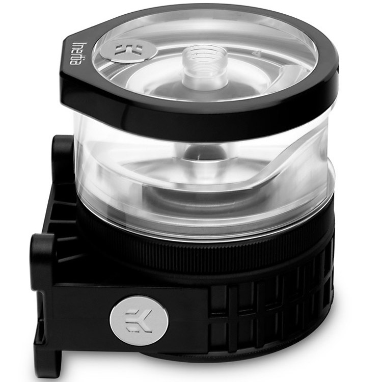 Buy EK Quantum Inertia D5 PWM D-RGB Plexi Pump [3831109821930] | PC ...