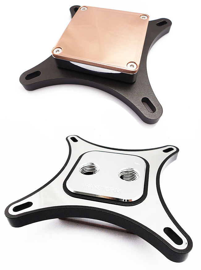 Buy XSPC RayStorm CPU Waterblock Chrome Edition [5060175583352] | PC ...