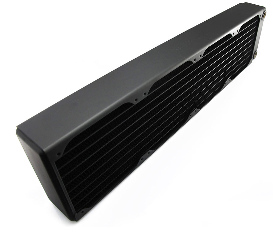 Buy XSPC RX480 Quad Fan Radiator V3 Black [5060175585073] | PC Case ...