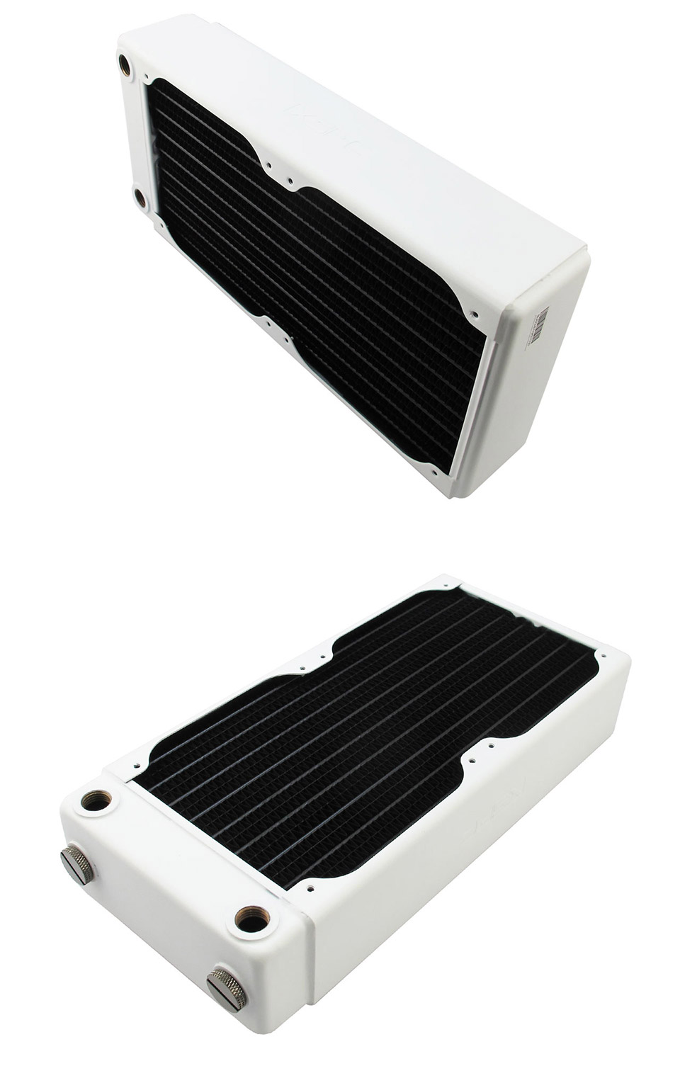 Buy XSPC RX240 Dual Fan Radiator V3 White [5060175586032] | PC Case ...