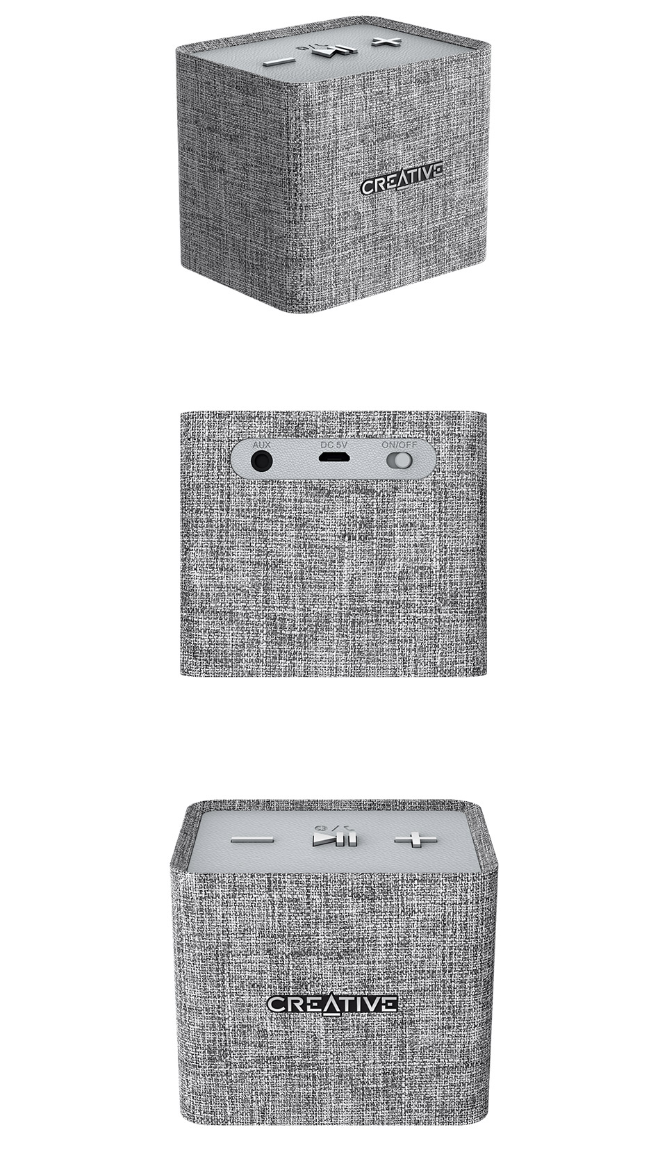 Buy Creative Nuno Micro Bluetooth Speaker Gray [51MF8265AA001] | PC ...