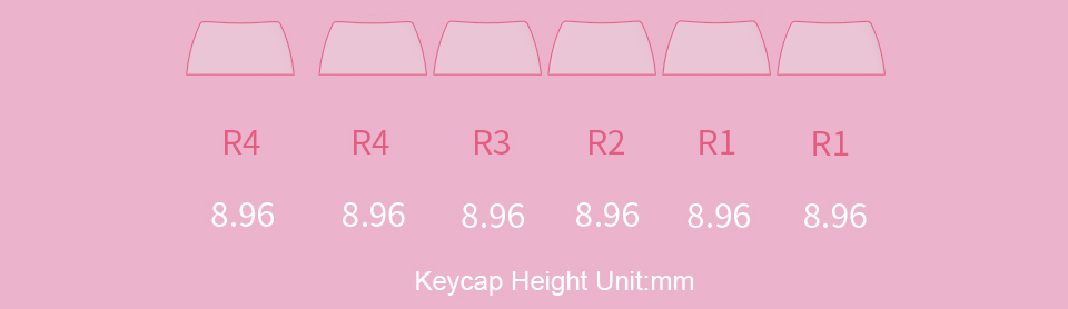 Buy Akko Prunus Lannesiana PBT Keycaps ASA Low Profile 154 Keys ...