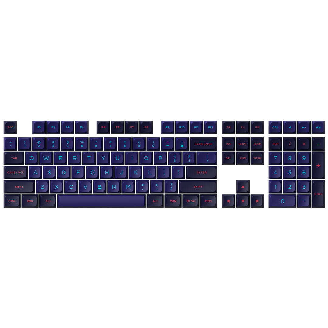 Buy Akko Neon PBT Keycaps MDA 227 Keys [6925758621373] | PC Case Gear ...