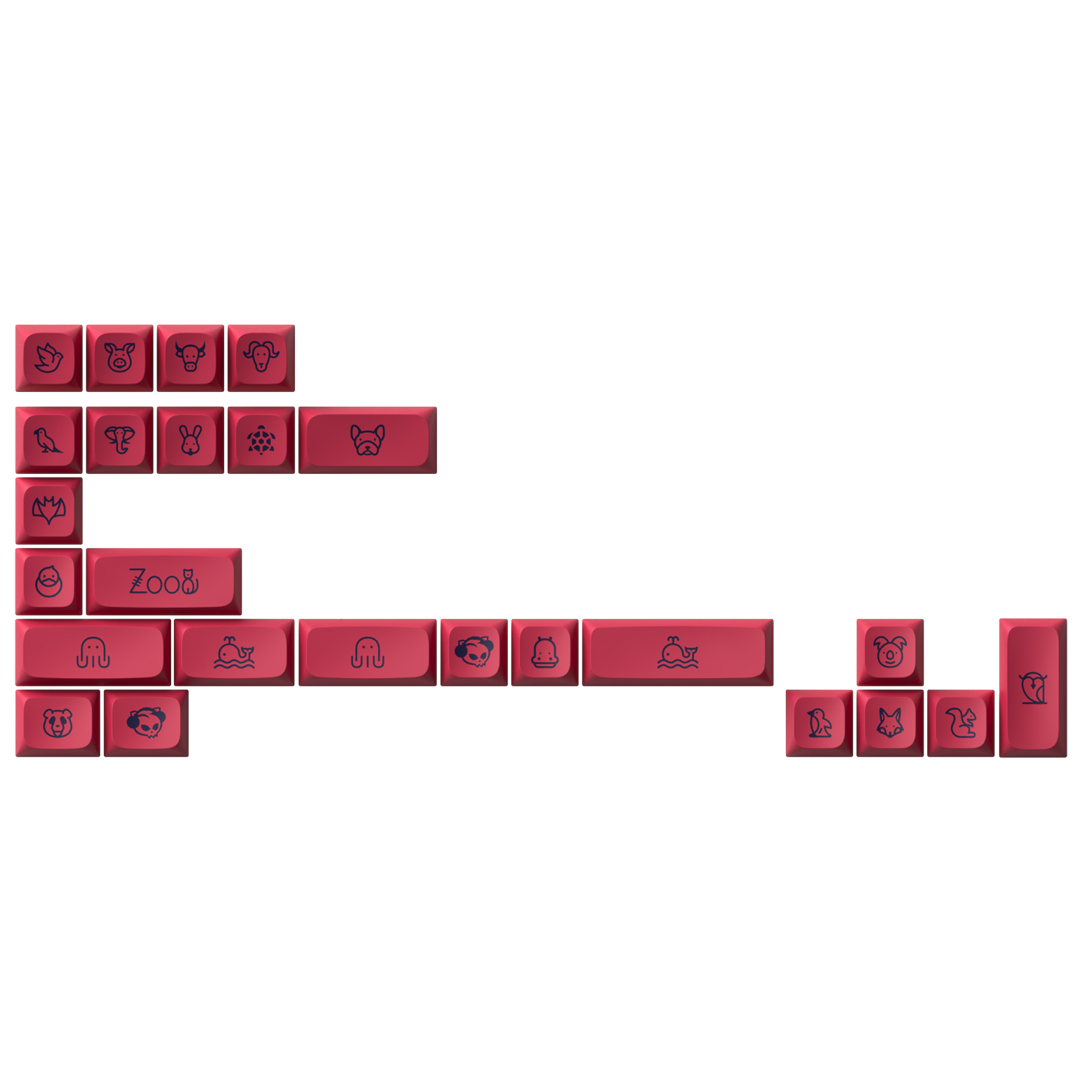 Buy Akko Neon PBT Keycaps MDA 227 Keys [6925758621373] | PC Case Gear ...