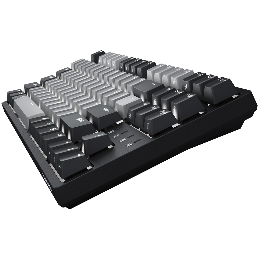 Buy Durgod Taurus K320 White LED Mech Keyboard Cherry Brown ...