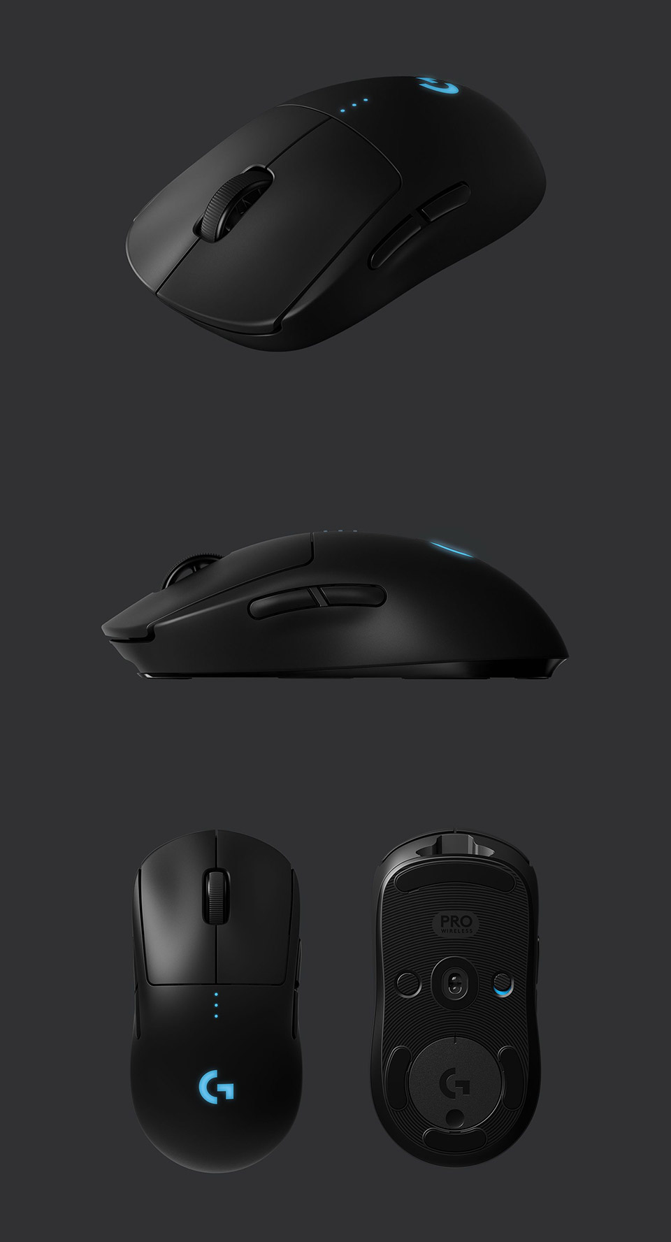 Buy Logitech G Pro Wireless Gaming Mouse with 16K Hero Sensor [910 ...