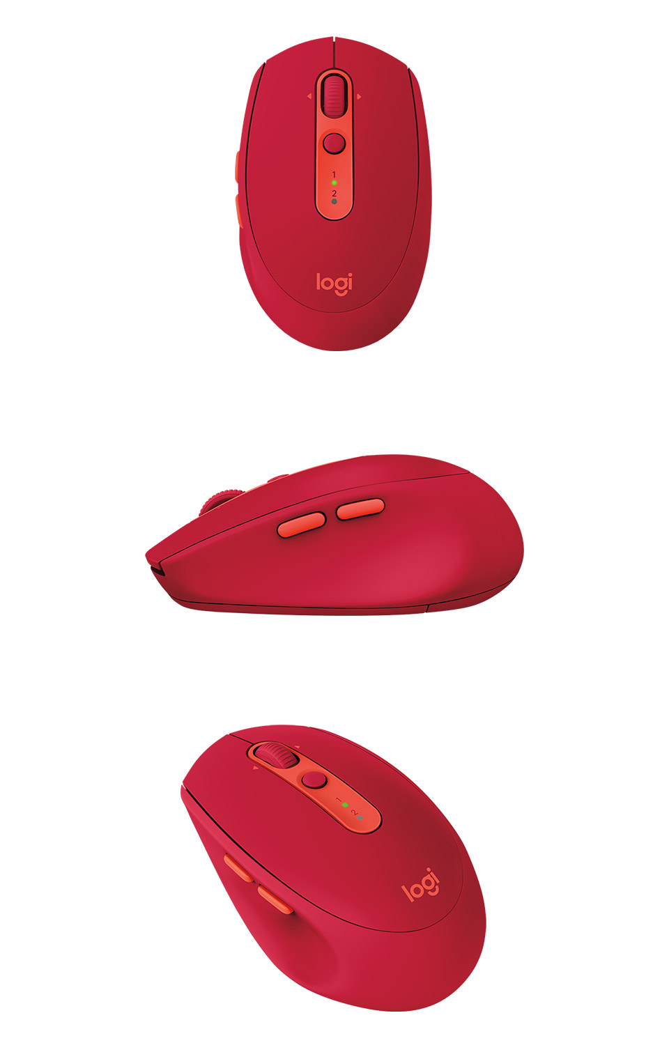 Buy Logitech M585 Wireless Mouse - Ruby [910-005299] | PC Case Gear ...