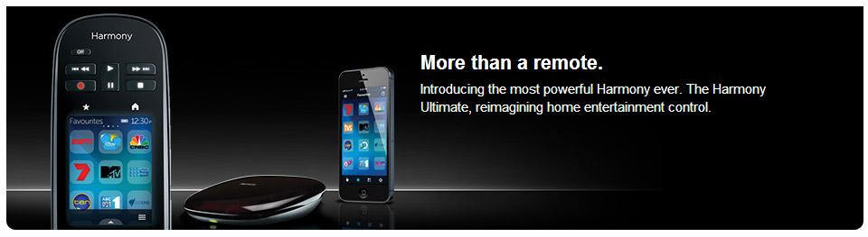 Buy Logitech Harmony Ultimate Remote [915-000210] | PC Case Gear Australia