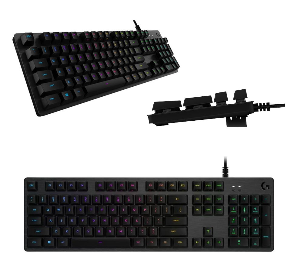 Buy Logitech G512 Carbon RGB Mechanical Gaming Keyboard GX Blue [920 ...