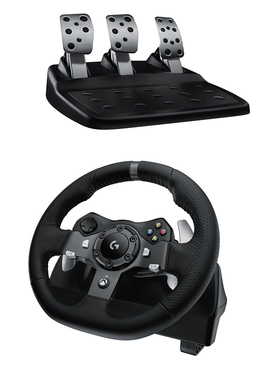 Buy Logitech G920 Driving Force Racing Wheel + Driving Force Shifter ...