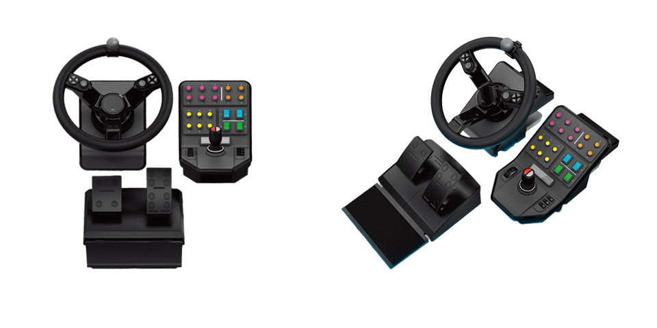 Buy Logitech G Farm Simulator Heavy Equipment Controller Bundle [945 ...