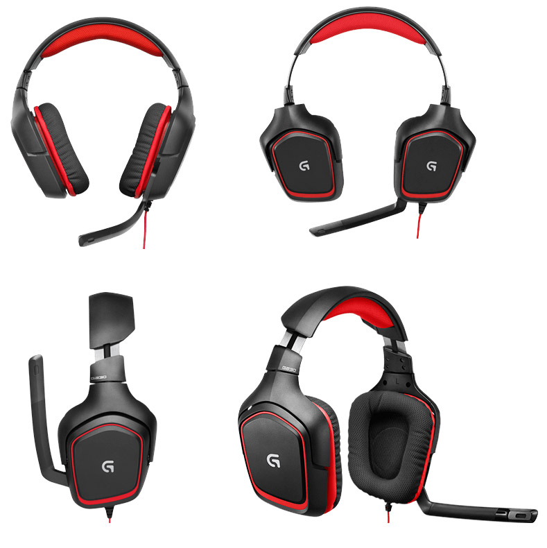 Buy Logitech G230 Stereo Gaming Headset [LOL-981-000539] | PC Case Gear ...