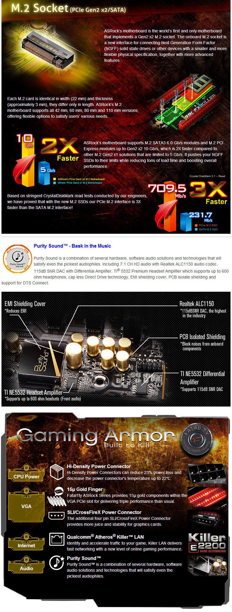 Buy ASRock Fatal1ty 990FX Killer Motherboard [990FX-KILLER] | PC Case ...