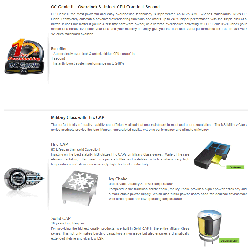 Buy MSI 990FXA-GD65 Motherboard [990FXA-GD65] | PC Case Gear Australia