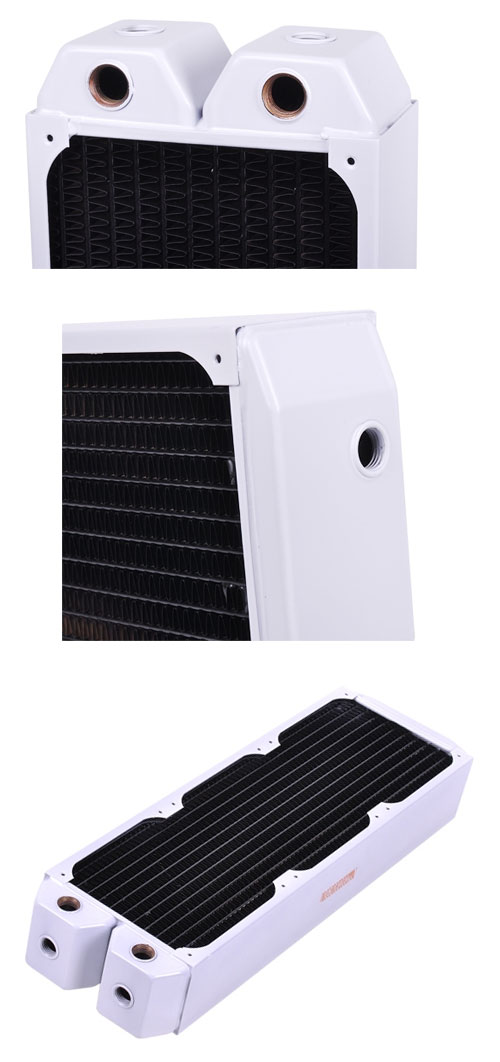 Buy Alphacool NexXxoS UT60 Full Copper 360mm White Special Edition ...