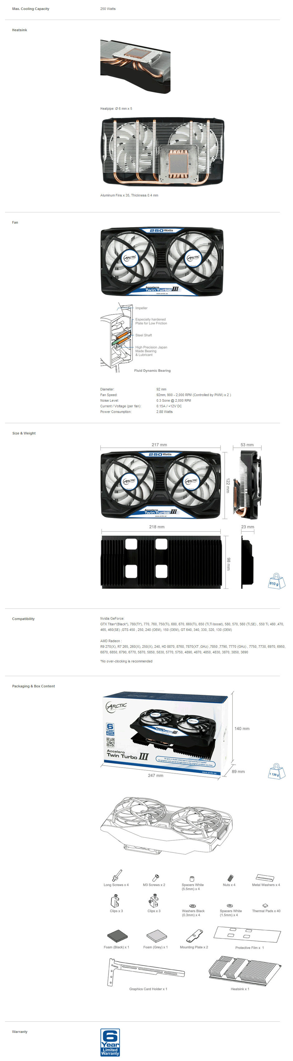 Buy Arctic Cooling Accelero Twin Turbo III VGA Cooler [AC-TTIII] | PC ...