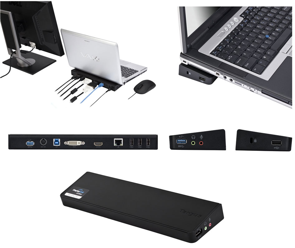 Buy Targus Dual Video Docking USB 3.0 Station [ACP70AU] | PC Case Gear ...