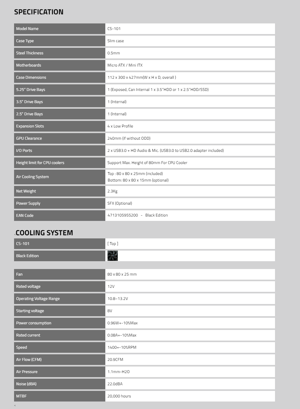 Buy Aerocool CS101 Micro ATX Case with 400W Power Supply [AER-CS101-BK ...