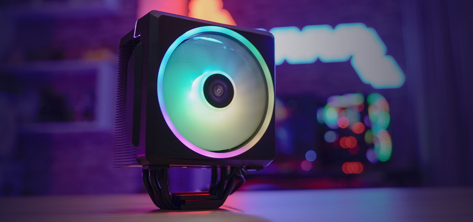 Buy Aerocool Cylon 4F ARGB CPU Cooler White [AER-CYLON-4F-WH] | PC Case ...