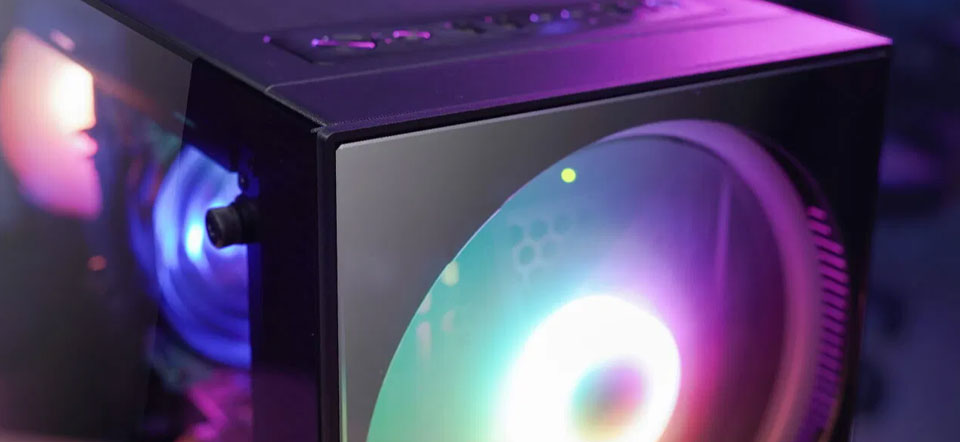 Buy Aerocool Python ARGB Tempered Glass Case [AER-PYTHON-G-BK-V1] | PC ...