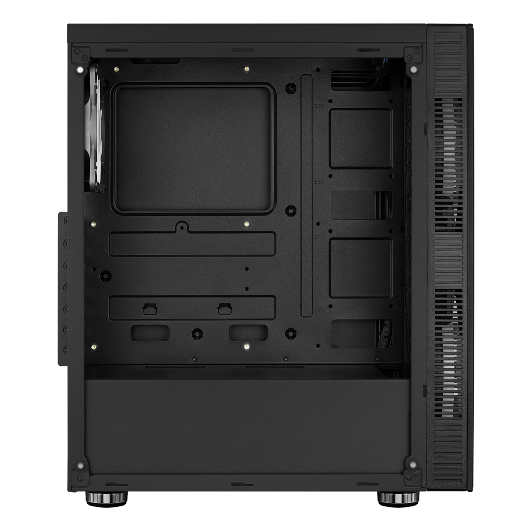 Buy Aerocool Python ARGB Tempered Glass Case [AER-PYTHON-G-BK-V1] | PC ...