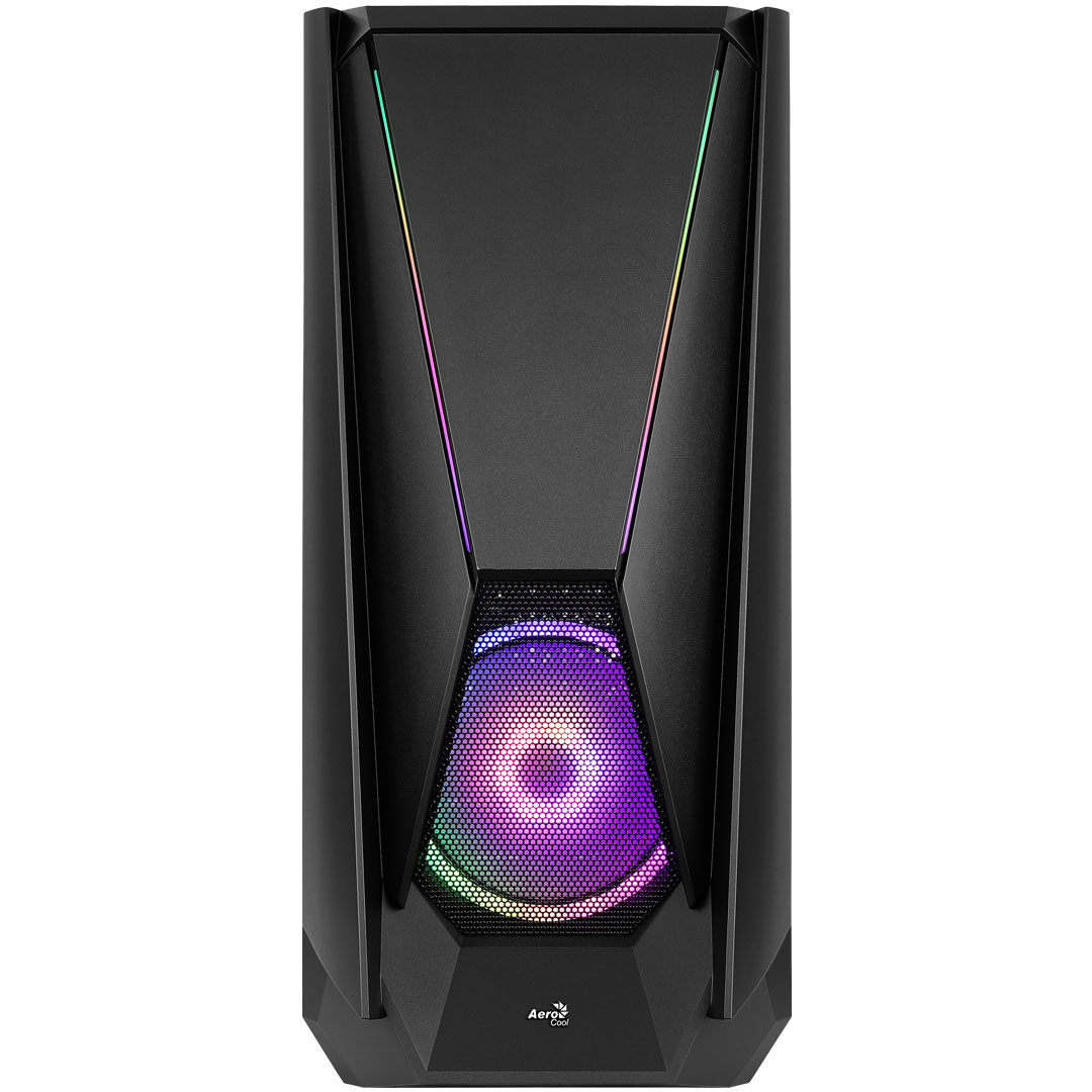 Buy Aerocool Visor ARGB Tempered Glass Case [AER-VISOR-G-BK-V1] | PC ...