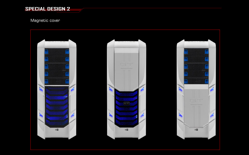 Buy Aerocool GT-S White Edition Case [AER-GT-S-WH] | PC Case Gear Australia