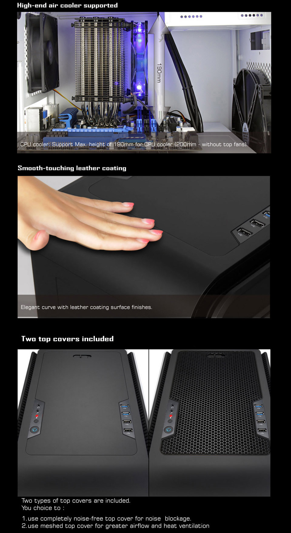 Buy Aerocool Dead Silence Cube with Window Black Edition [AER-DSCUBE-BK ...