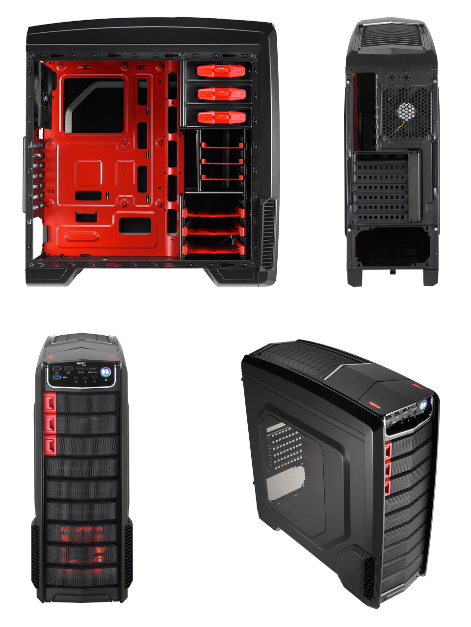 Buy Aerocool GT-A Mid Tower Case Black Edition [AER-GT-A-BK] | PC Case ...