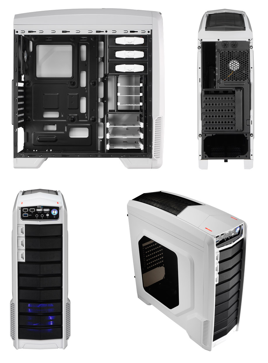 Buy Aerocool GT-A Mid Tower Case White Edition [AER-GT-A-WH] | PC Case ...