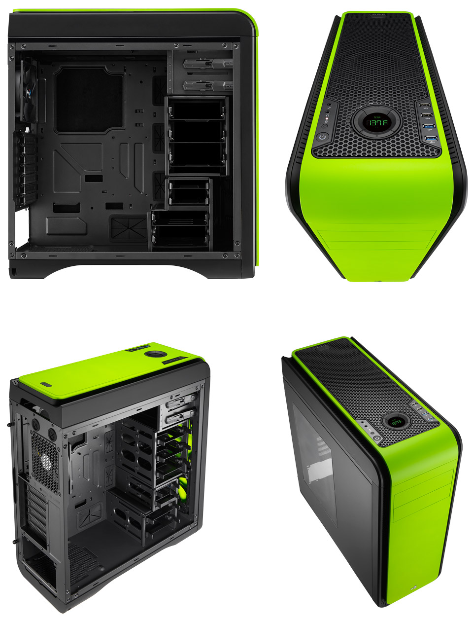 Buy Aerocool DS 200 Green Edition Case with Window [AER-DS200-GR] | PC ...