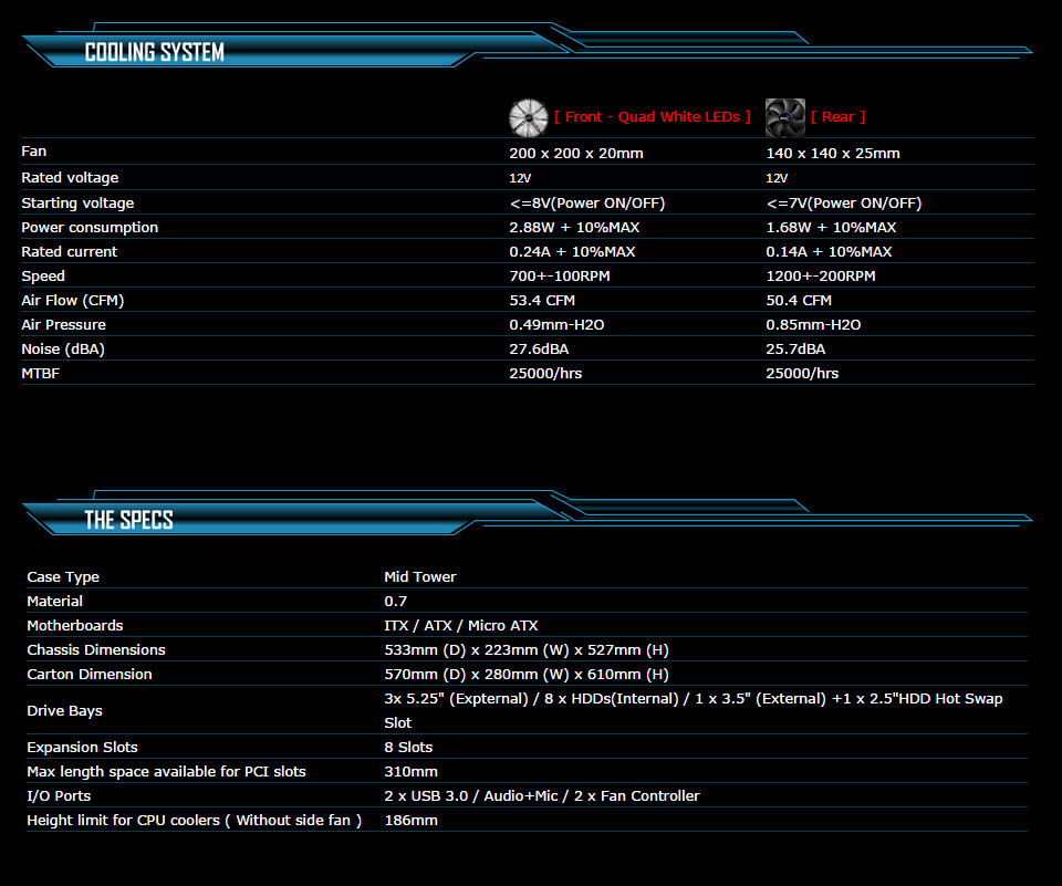 Buy Aerocool Xpredator X3 RG Mid Tower Case [AER-XPREDATOR-X3-RG] | PC ...