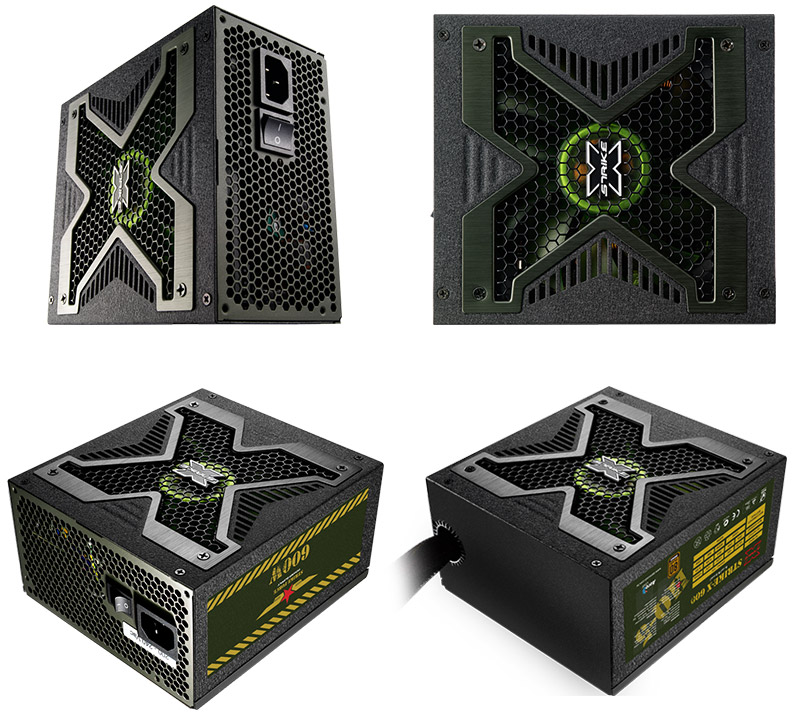 Buy Aerocool Strike-X Army Edition 600W [AERO-SARMY6] | PC Case Gear ...