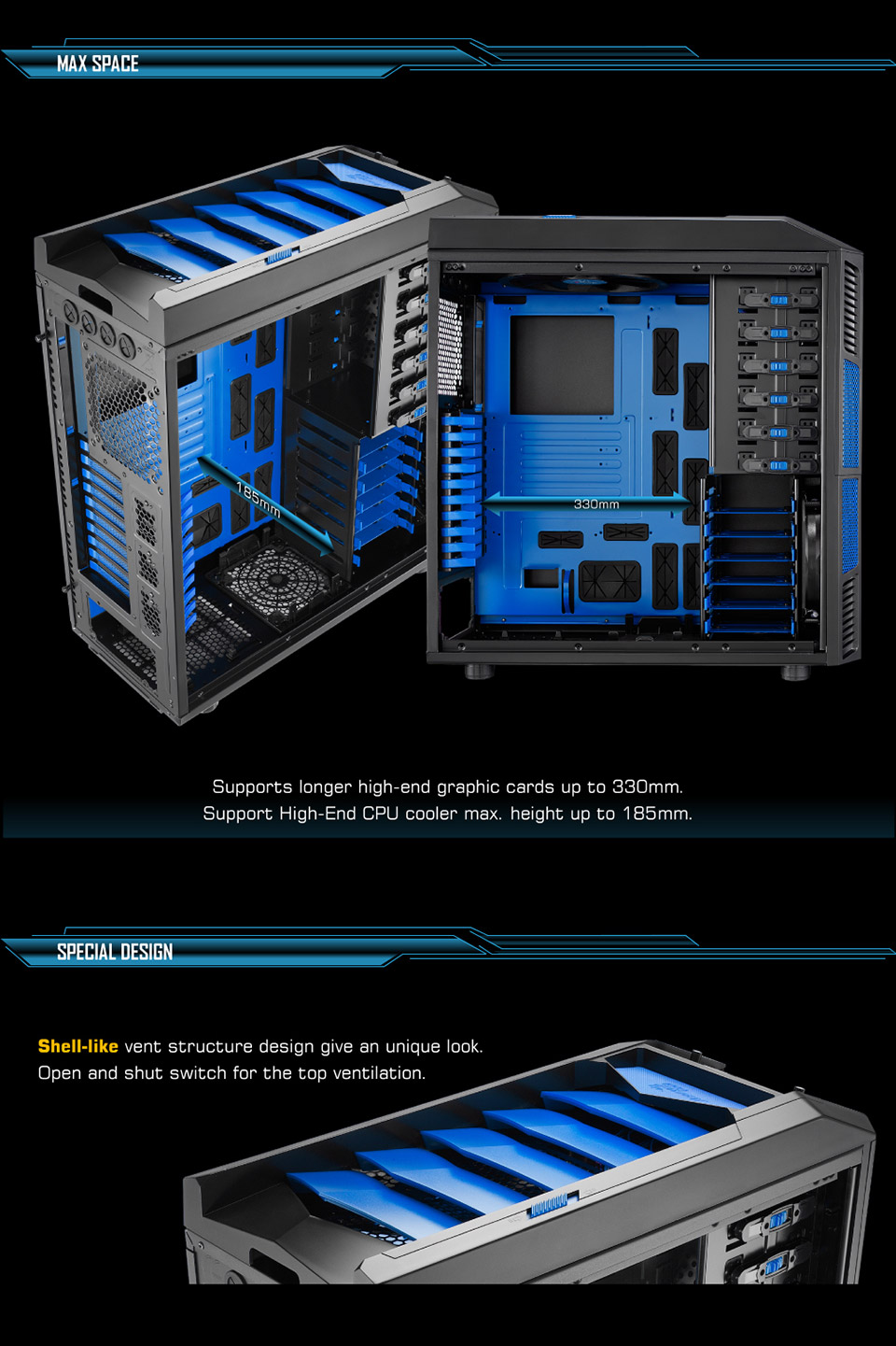 Buy Aerocool X-Predator Case Evil Blue Steel Edition [AERO-XPEB-SE ...