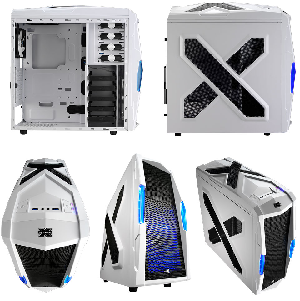Buy Aerocool Strike-X Xtreme Case White Edition [AERO-XTREMEW] | PC ...