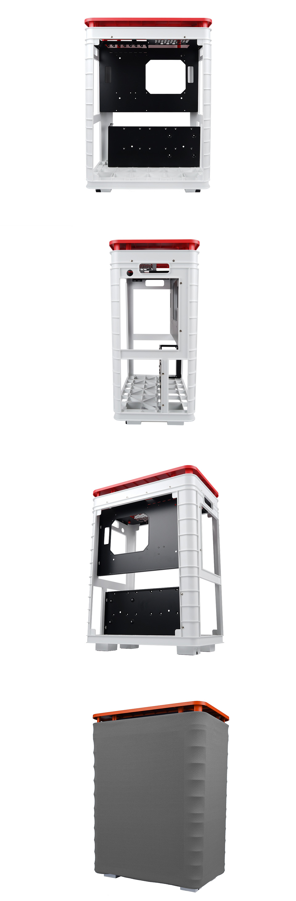 Buy InWin Alice ATX Fabric Tower Chassis Orange [ALICE-ORANGE] | PC ...