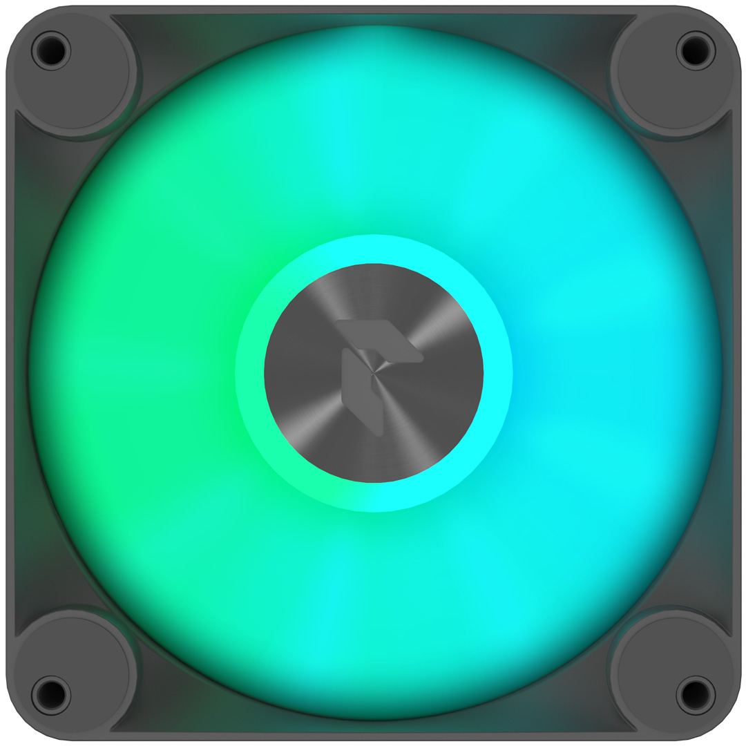 Buy APNX FP1 PWM ARGB 120mm Fan Black [APNX FP1-120-PWM-BK] | PC Case ...