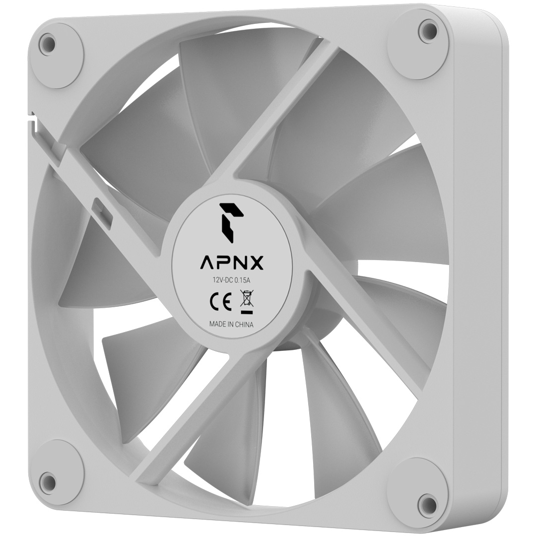 Buy APNX FP1 PWM ARGB 140mm Fan White [APNX FP1-140-PWM-WH] | PC Case ...