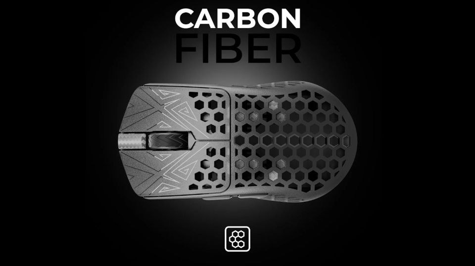 Buy Vancer X Arbiter Akitsu Carbon Fibre Composite 8K Wireless Mouse ...