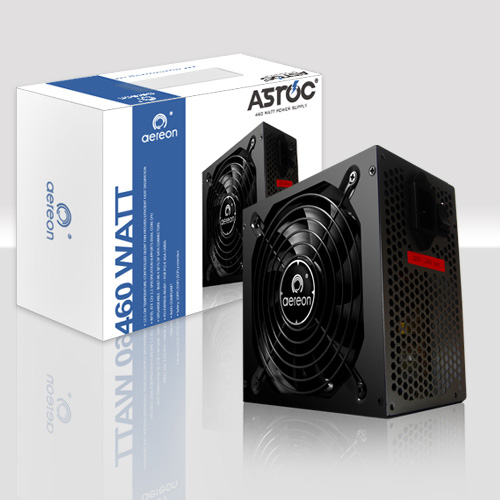 Buy Aereon Asroc ASC-460C 460W Power Supply [ASC-460C] | PC Case Gear ...