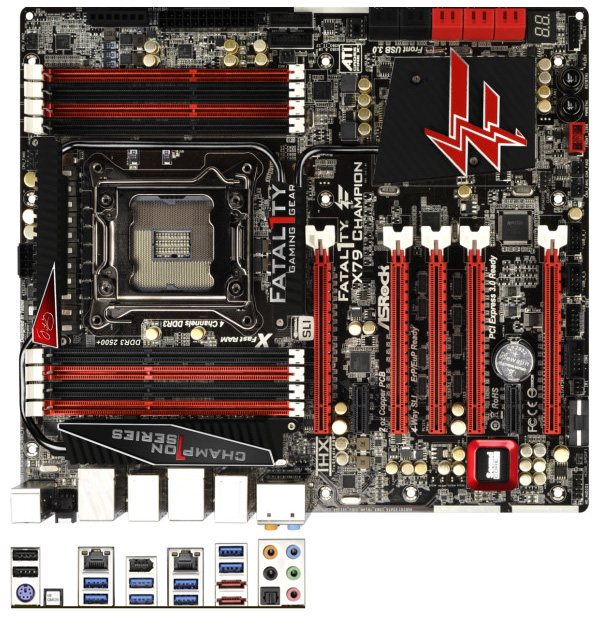 Buy Asrock Fatal1ty X79 Champion [X79-CHAMPION] | PC Case Gear Australia